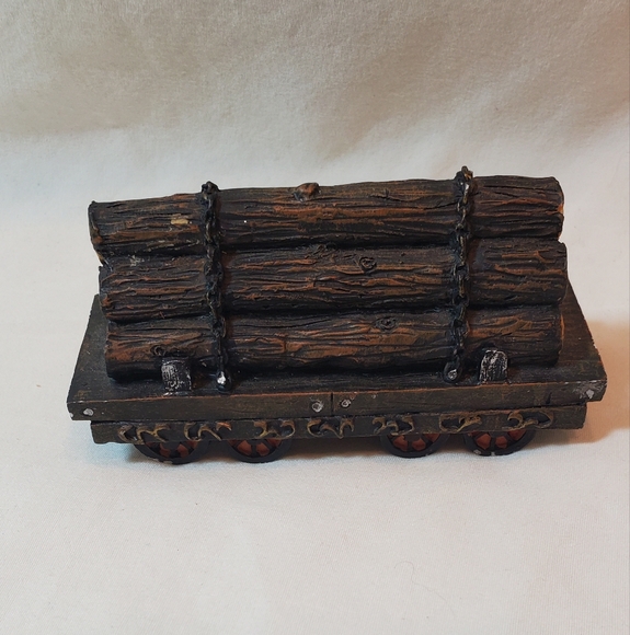 jcpenney | Holiday | Timber Express Vtg 998 Log Flatcar Home Towne ...